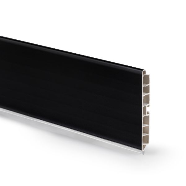 RODAPÉ PLASLINE H100 3,9MT PRETO 8060117 | O Ferrolho